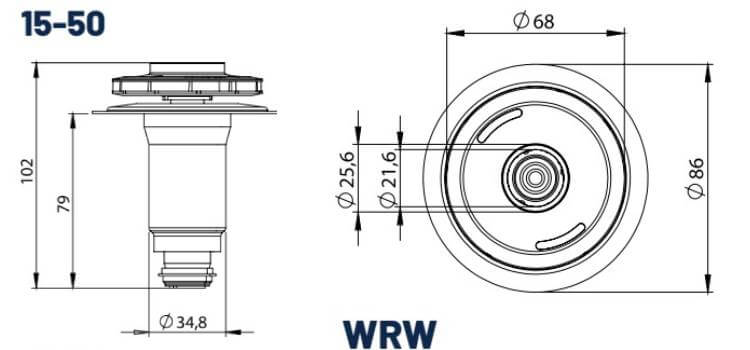 Ротор Duca 15/5 | Купить ротор для насоса Wilo 15/5, INTMTSL 15/5